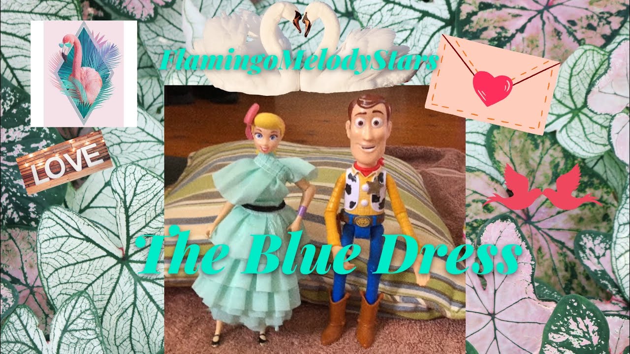 👗The Blue Dress Short Film🎥 (Stop Motion) Woody x Bo Peep ...
