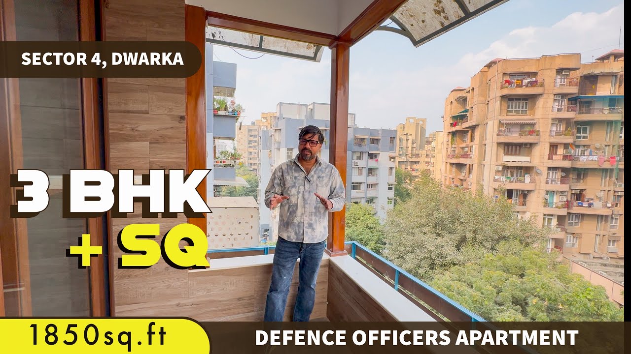 Defence Officers Apartments 3 BHK + SQ Spacious Apartment Sector 4 ...