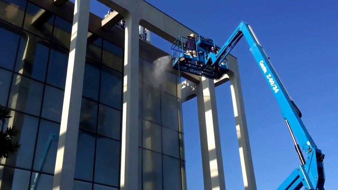 Hydro Pressure Washing - Woodruff Medical Building Commercial Building ...