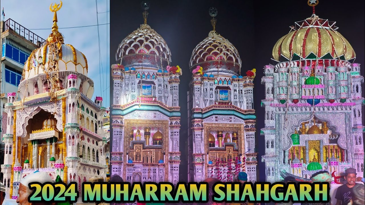 SHAHGARH TAJIYA | मुहर्रम ताजिया शाहगढ़ 2024| MUHARRAM SHAHGARH SAGAR ...