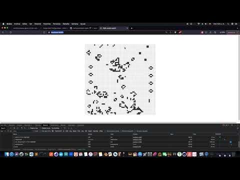 Game of life - Rust lang WASM #rustlang #wasm #webassembly - YouTube