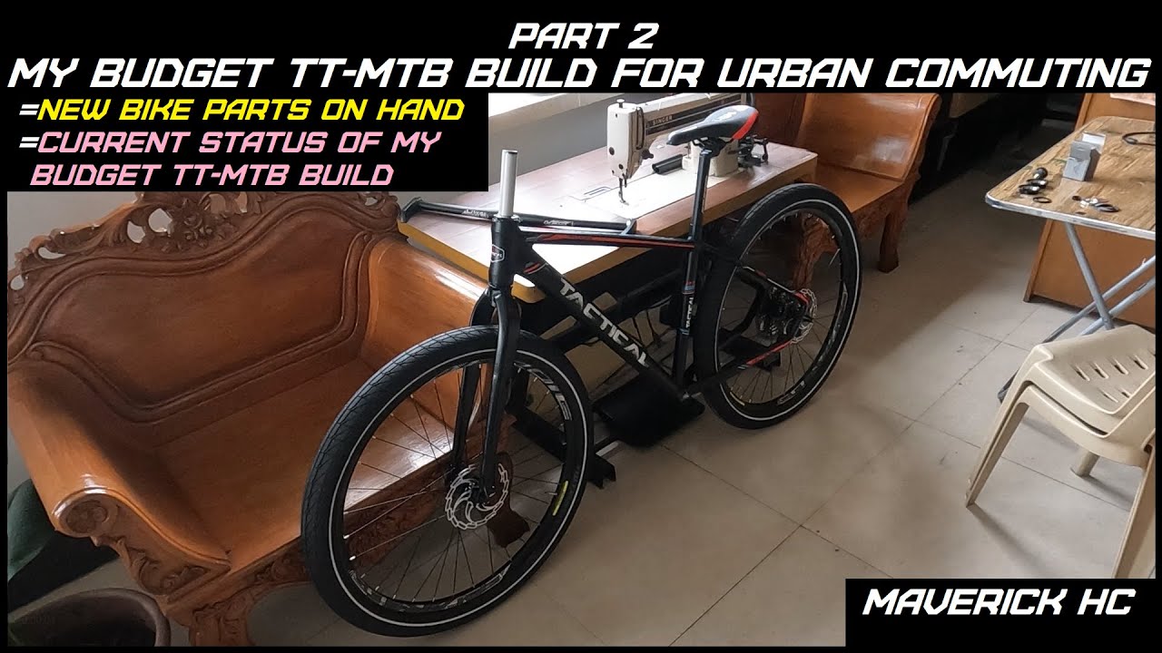 My Budget Build Aerobarred Rigid MTB for Urban Commuting (Part 2) - YouTube