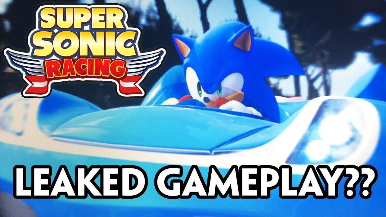 TEAM SONIC RACING LEAKED?! NEW STORY MODE, GAMEPLAY TRAILER SCREENSHOT ...