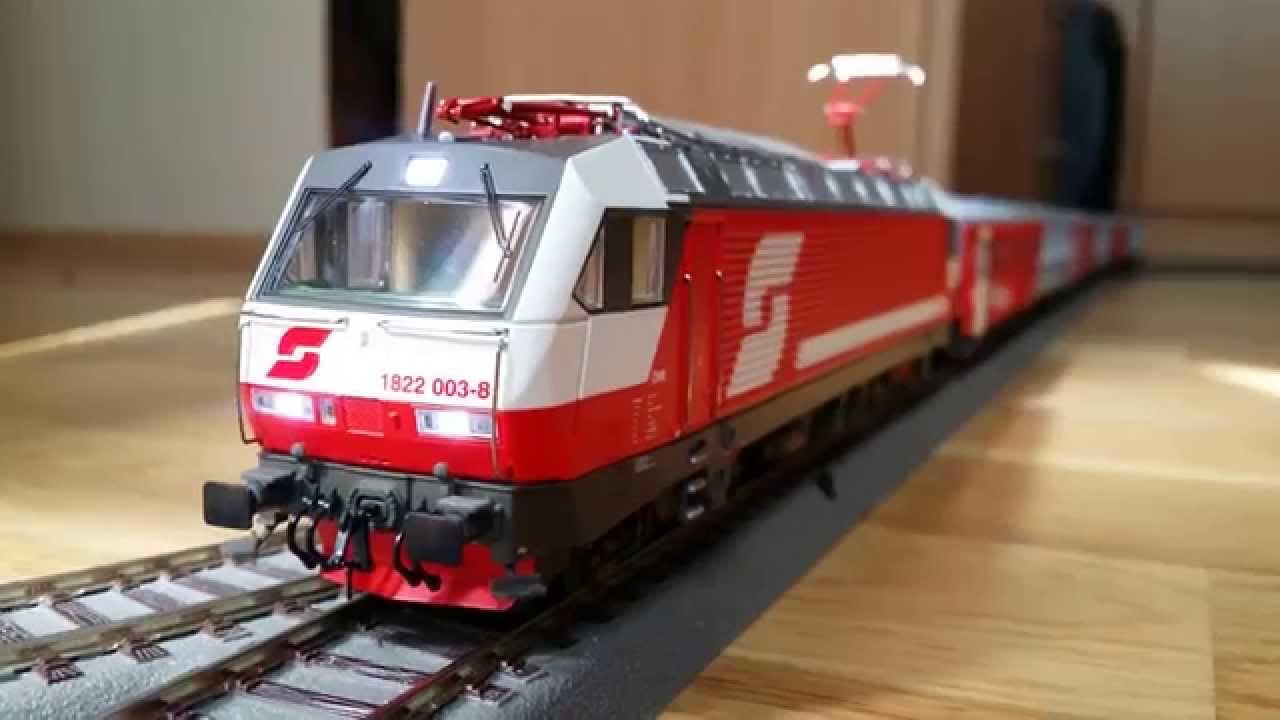 ÖBB 1822 ESU Sound Jägerndorfer + CityShuttle - YouTube