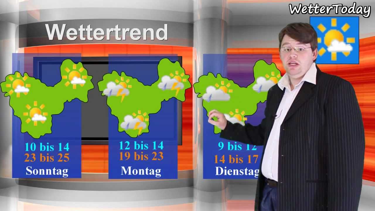 Wettervorhersage / Wetterbericht für Freitag den 18.05.2012 - 22.05. ...