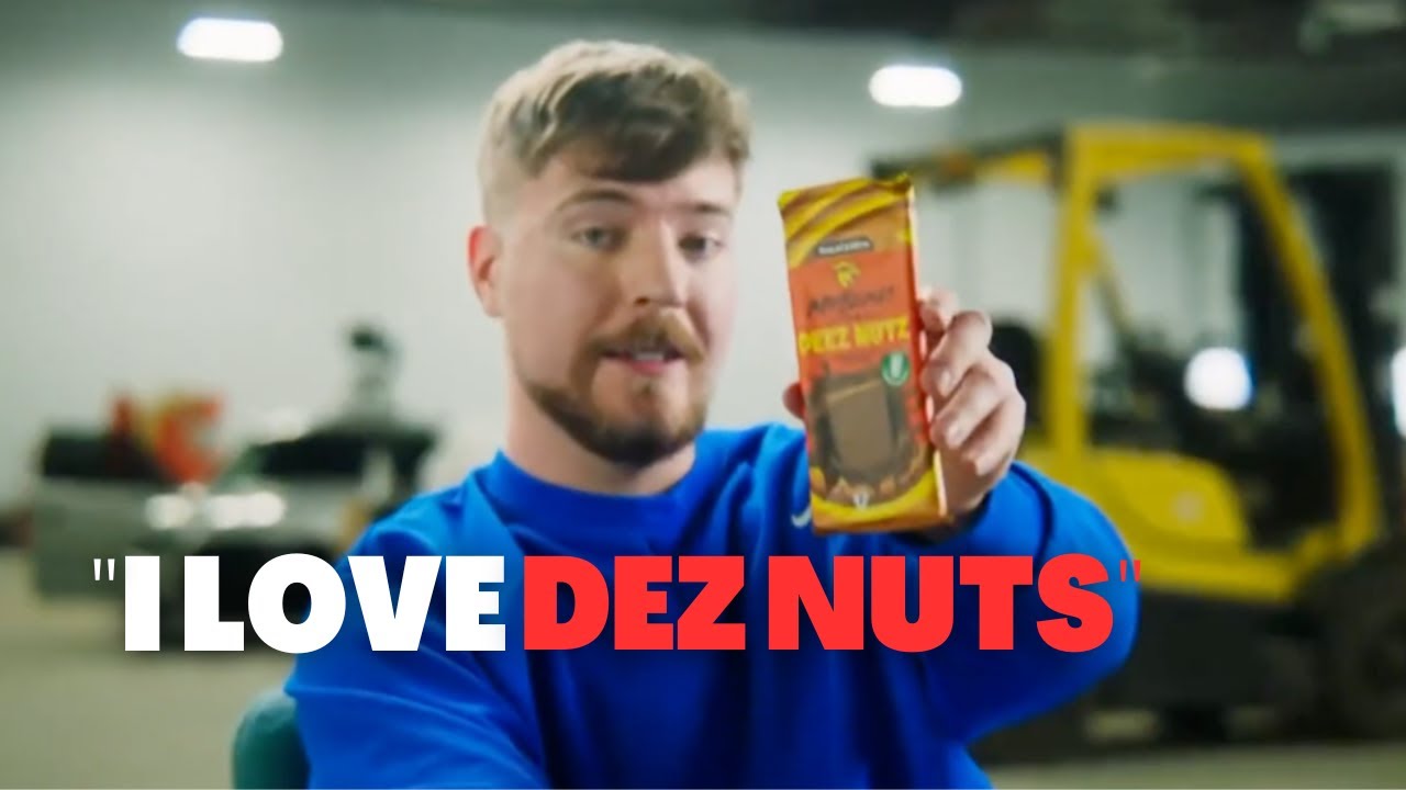 MrBeast's Deez Nuts Commercial with Vine Booms - YouTube