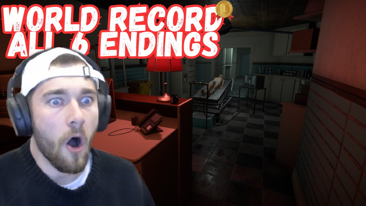 The Mortuary Assistant All 6 Endings (World Record Speedrun) - YouTube