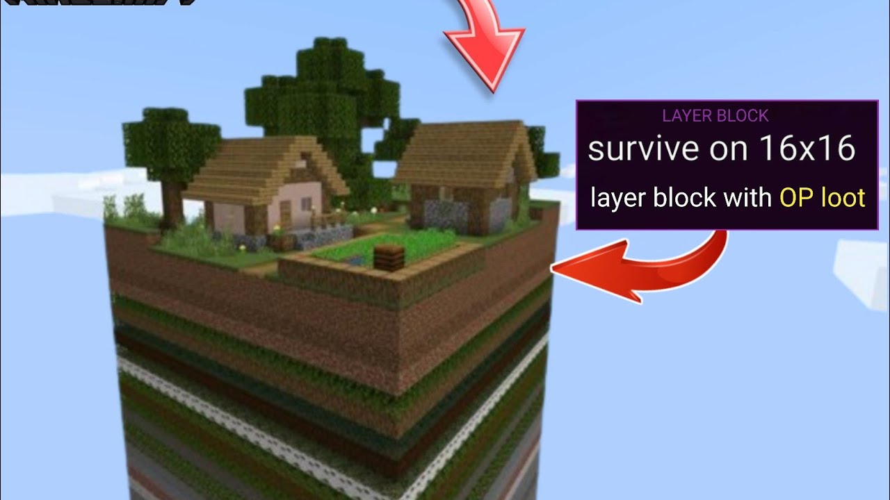 I PLAY LAYER BLOCK MINECRAFT - YouTube