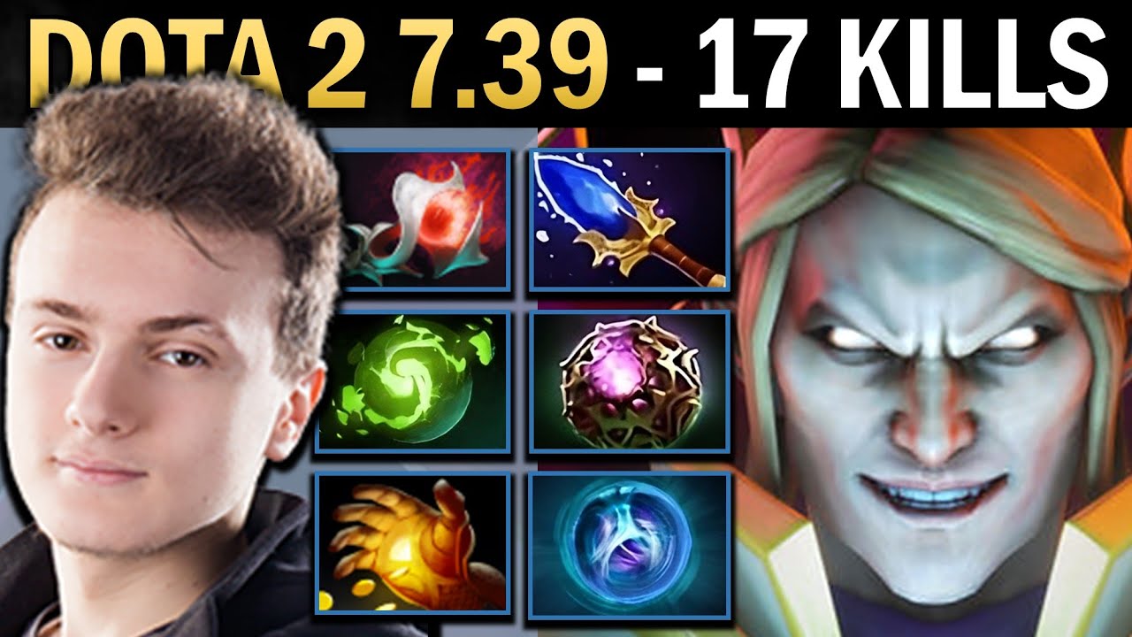 Invoker Gameplay Miracle with 17 Kills and Orchid - Dota 2 7.40 - YouTube