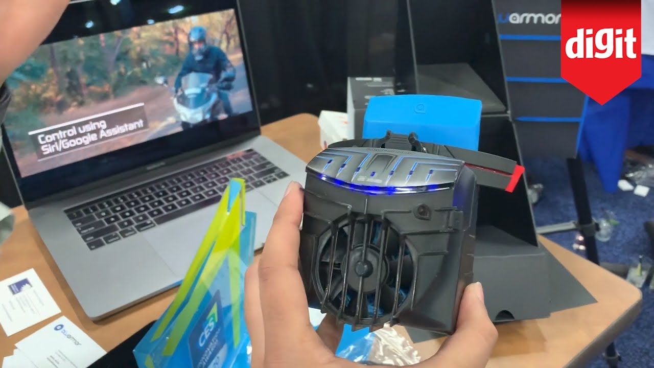Get Cool Air + Connected Infotainment In Your Bike Helmet With The ...