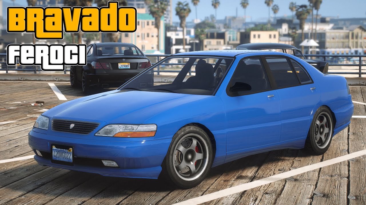 Bravado Feroci (Lexus GS S140) | GTA V Lore Friendly Car Mods | PC ...