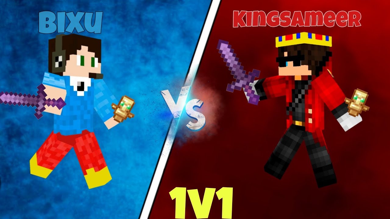 PvP with Bixu in Minecraft mobile ️😈 - YouTube