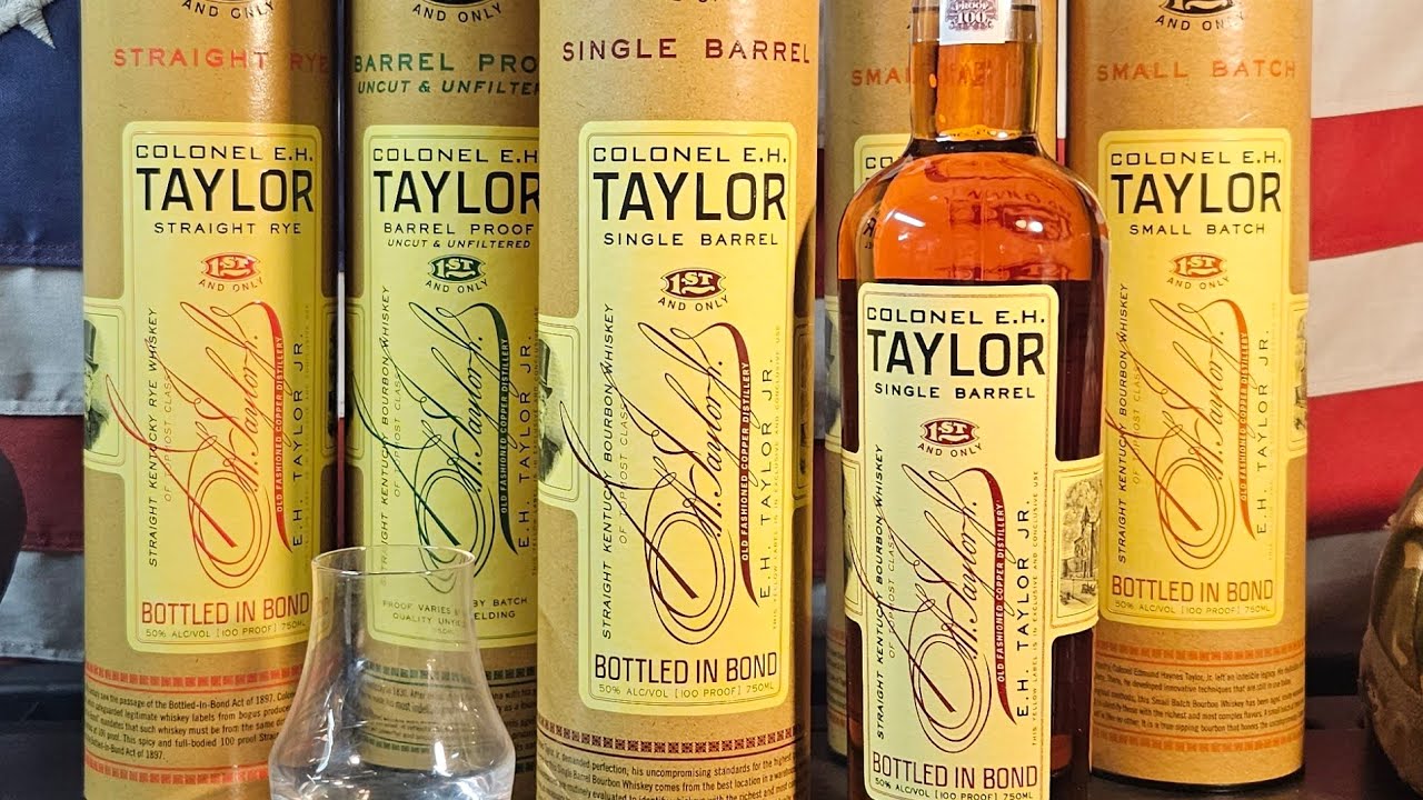 EH Taylor Single Barrel review, super hyped up bottles - YouTube