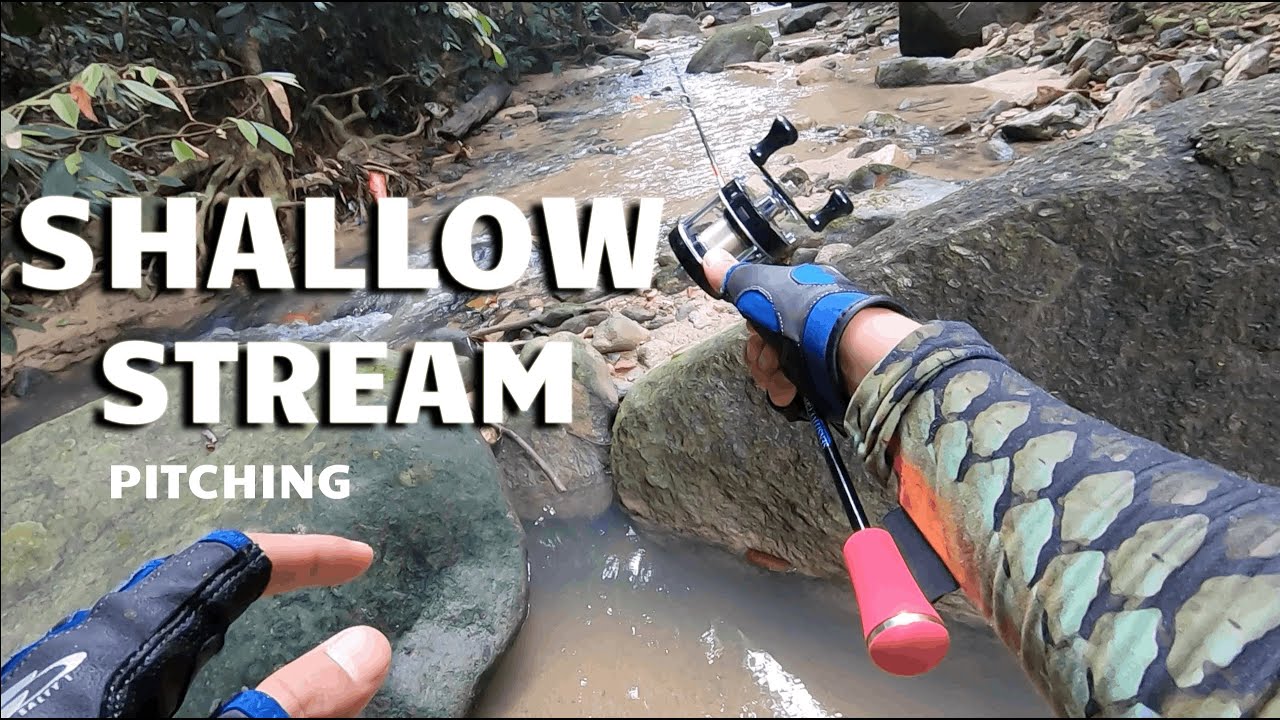 Small SHALLOW STREAM - Water Level: Ankle - YouTube