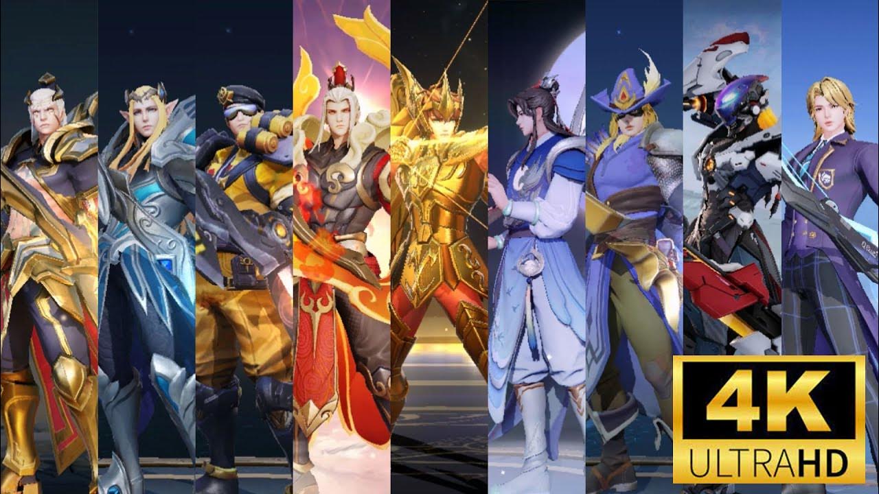 Honor of Kings All Hou Yi Costumes/Skins Animation S35 - YouTube