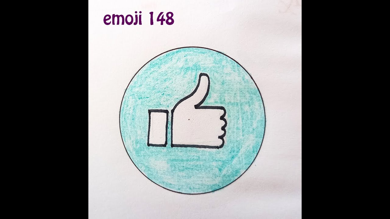 easy drawing of emoji 148 | original video tutorials #emoji #emotions # ...