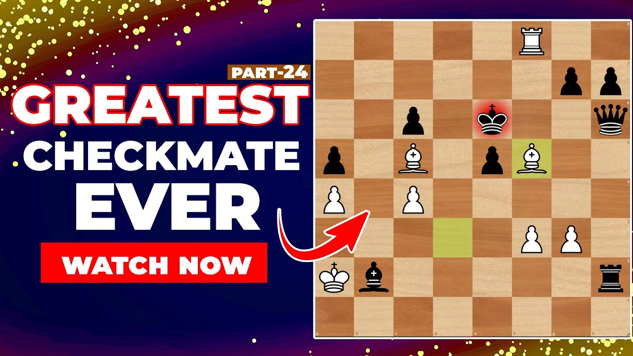 Greatest Checkmate Combinations Ever part 24.Chess tips and tricks # ...