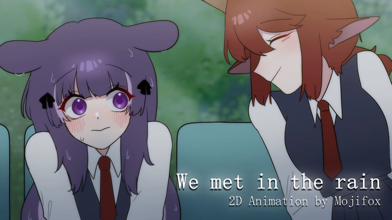 We met in the rain [ 2D Animation ] - YouTube