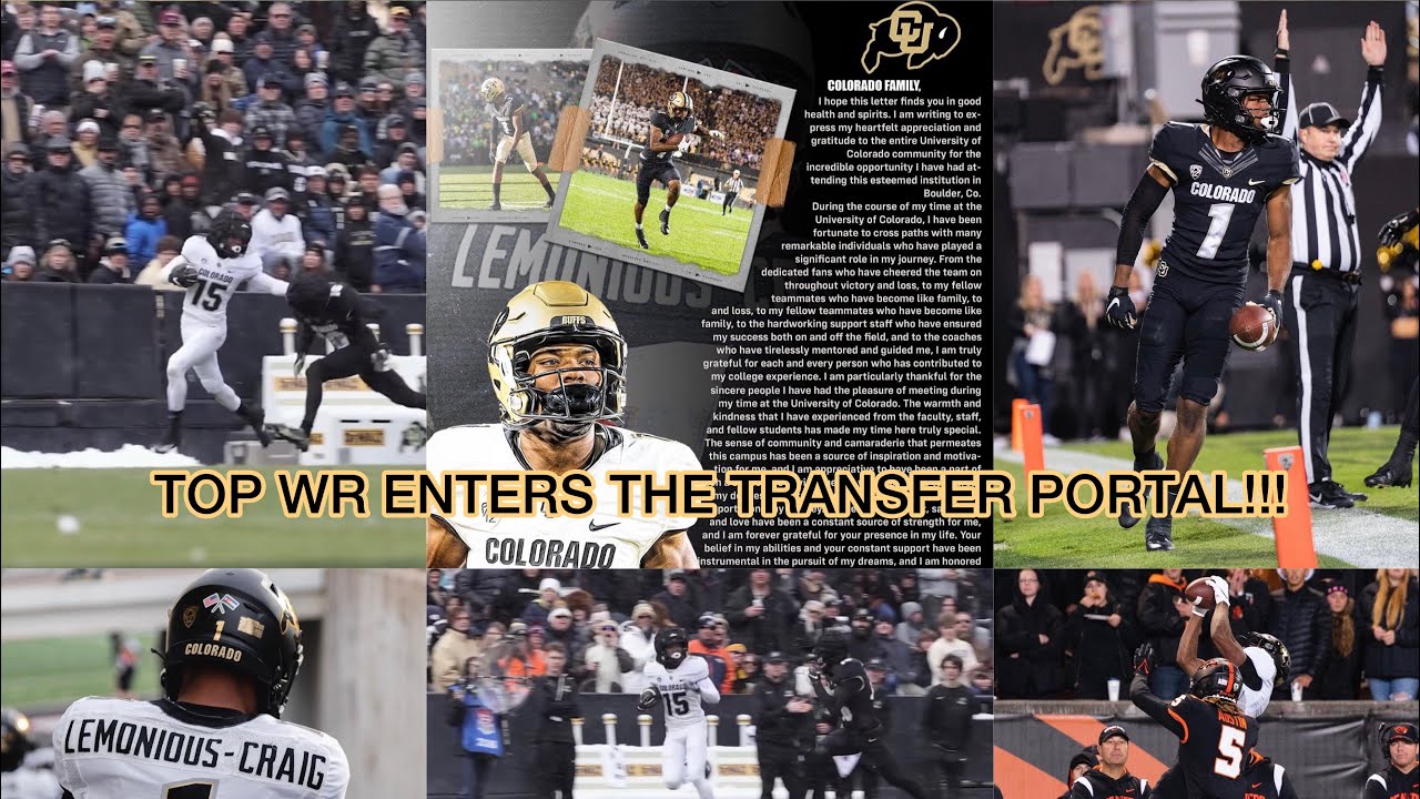 TOP COLORADO FOOTBALL WR MONTANA LEMONIOUS-CRAIG HAS ENTERED THE ...