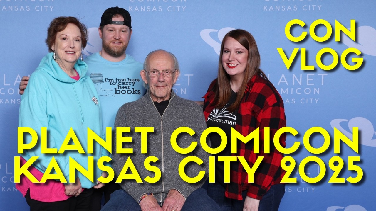 Planet Comicon Kansas City 2025 Vlog [Comic Cons] - YouTube