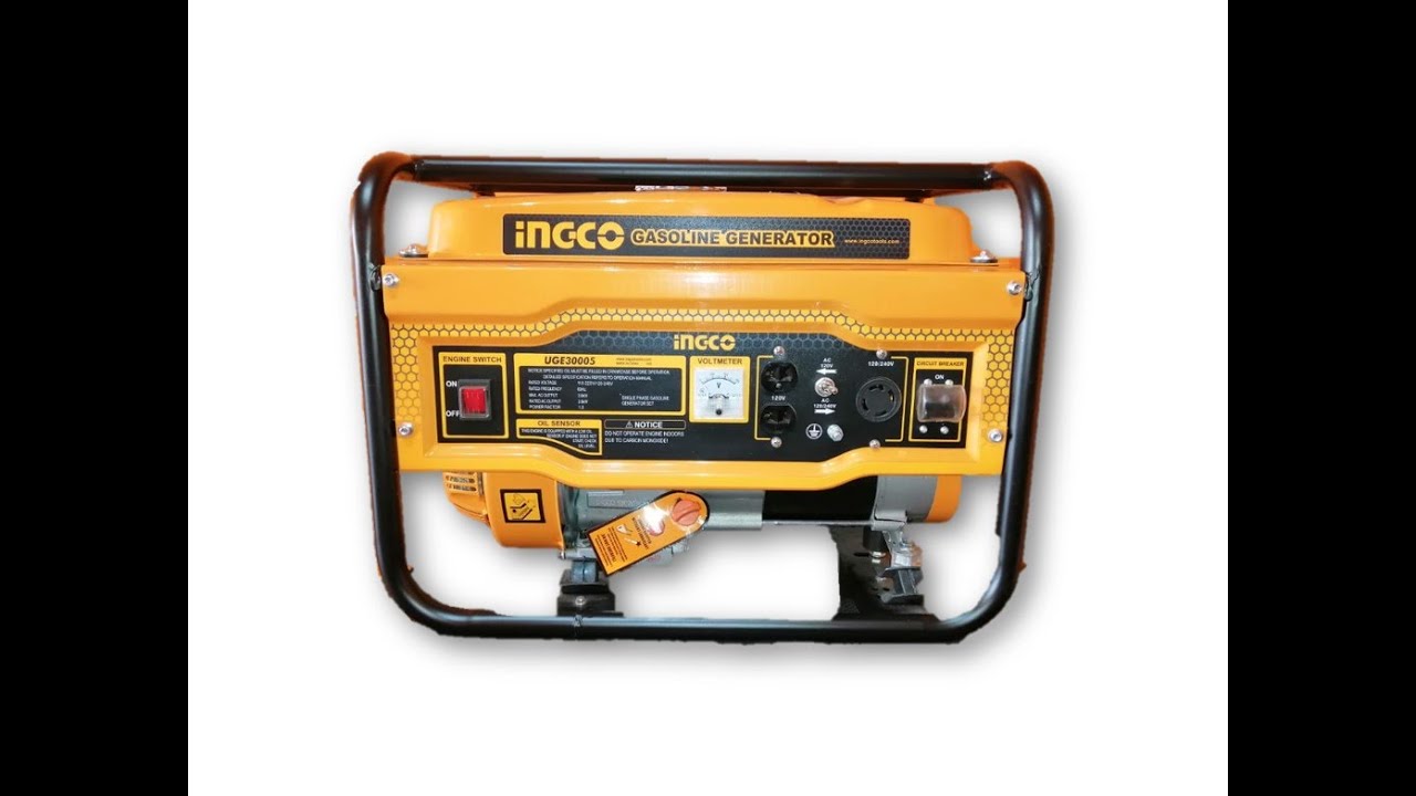 Ingco Generador UGE30005 - YouTube