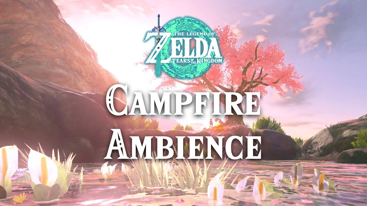 Zelda | Campfire Ambience 🌸 Satori Mountain [2H] - YouTube