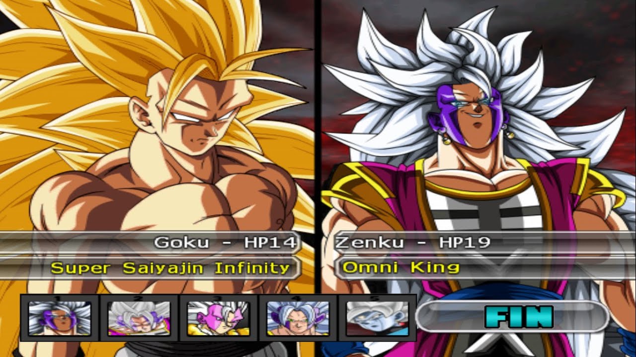TEAM INFINITO VS TEAM OMNI KING / DRAGON BALL BUDOKAI TENKAICHI 3 LATINO GAMEPLAY - YouTube