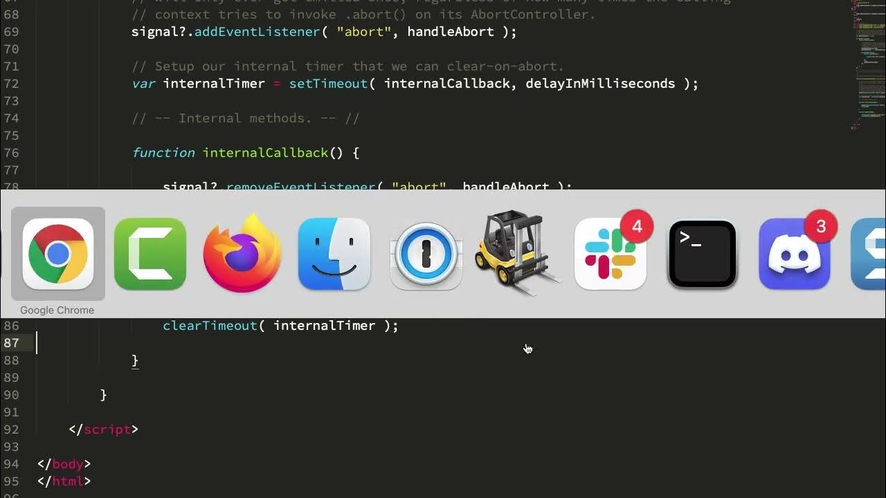 Using AbortController To Debounce setTimeout() Calls In JavaScript ...
