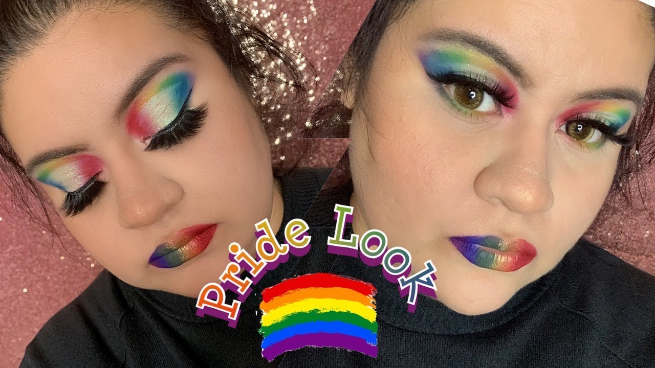 RAINBOW INSPIRED LOOK - YouTube