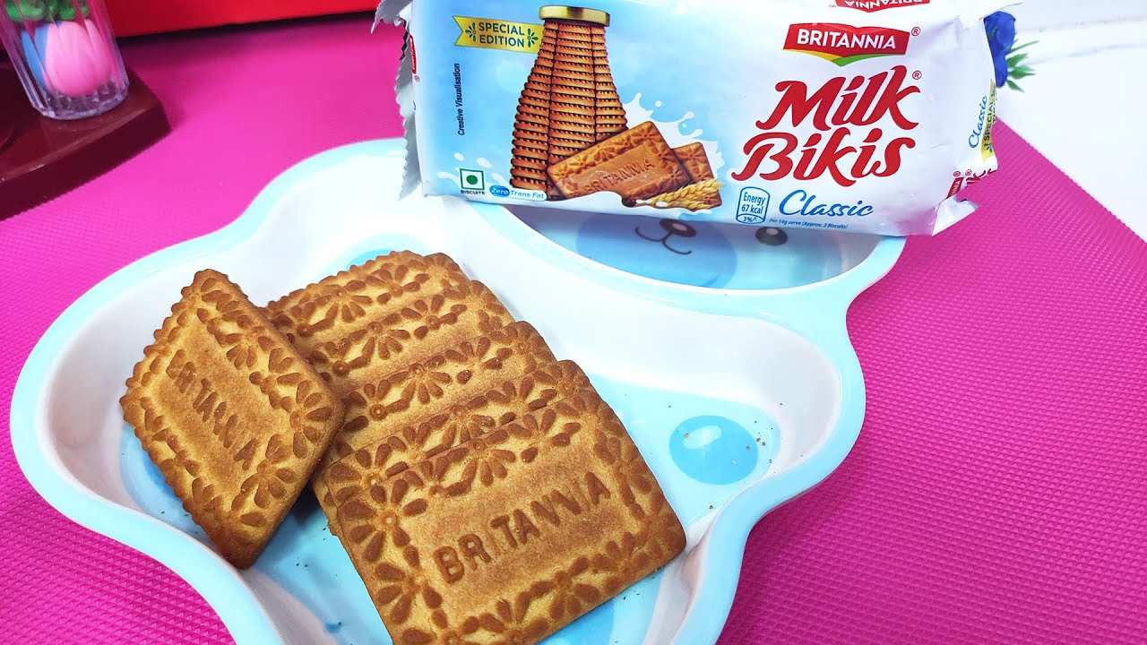 Britannia Milk Bikis Classic Biscuit | MBK Classic - YouTube