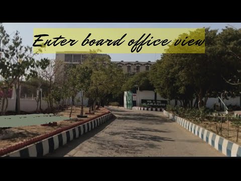 Karachi Enter Board Office Internal View - YouTube