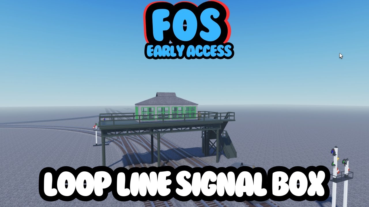 FOS | WIP | Loop Line Signal Box (Working) - YouTube