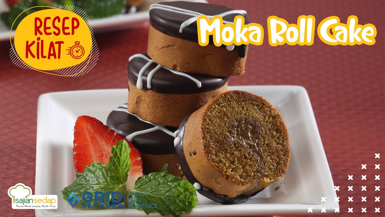 Resep Mocca Roll Cake yang Lembut untuk Snack Time, Enak Banget! - YouTube