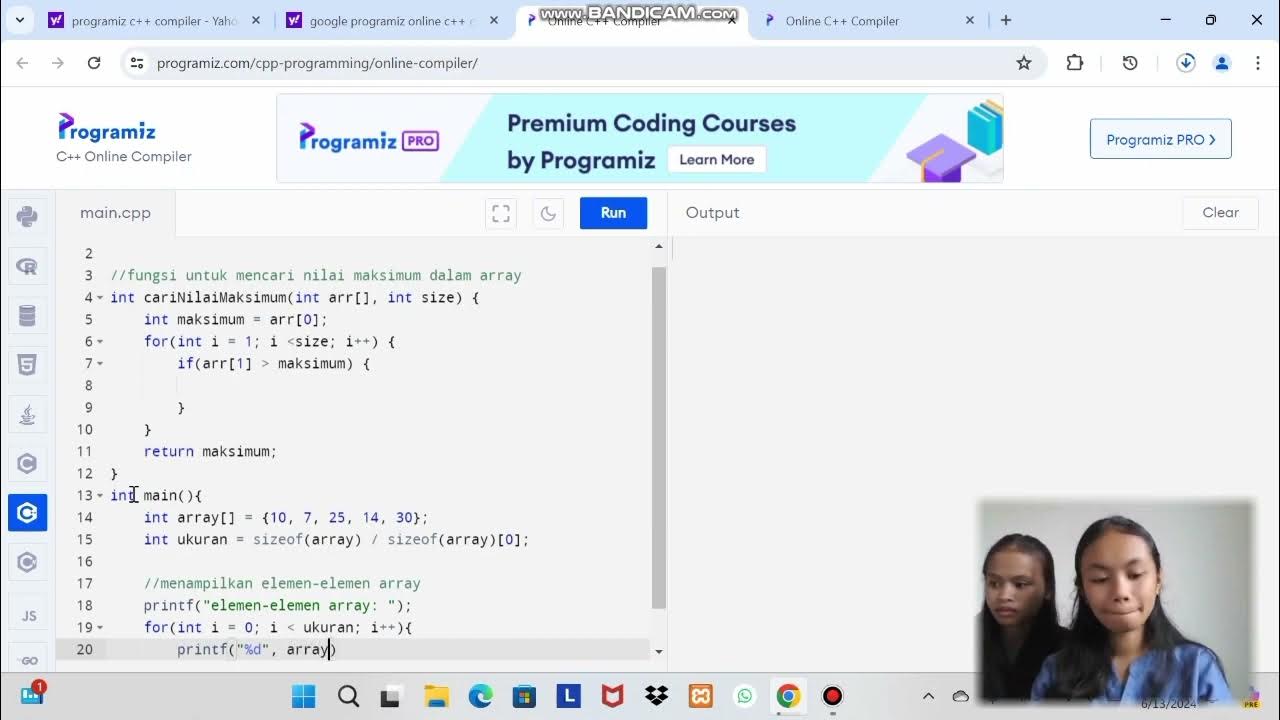 Project UAS (Array, Perulangan (Looping) & Percabangan (IF-ELSE) Serta Function) @ElsaSibuntan ...