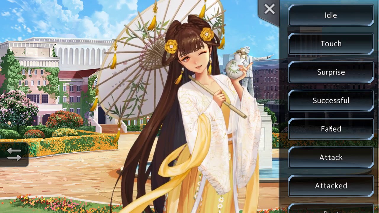 Queen of the Night Li Dailin Live2D - YouTube