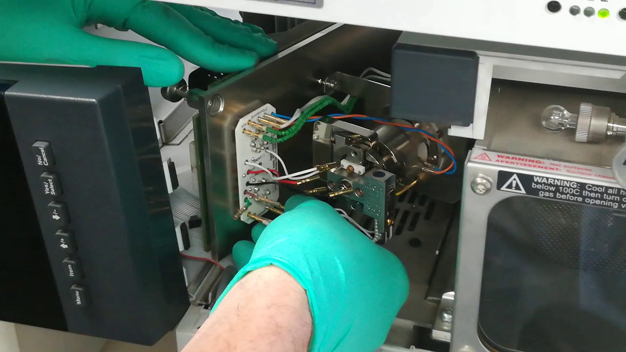 filament replacement in GC-MS and source cleaning INSTRUCTION(hebrew) 4 ...