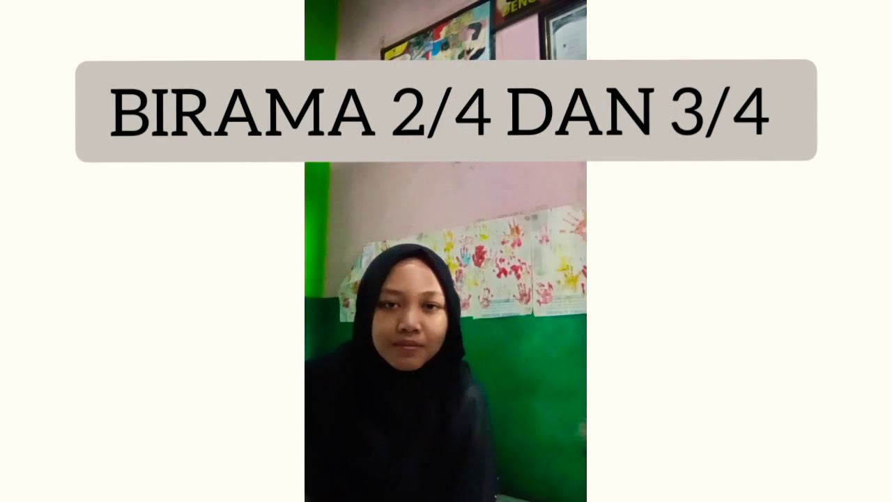 BIRAMA 2/4 DAN 3/4 LAGU NASIONAL DAN LAGU DAERAH - YouTube