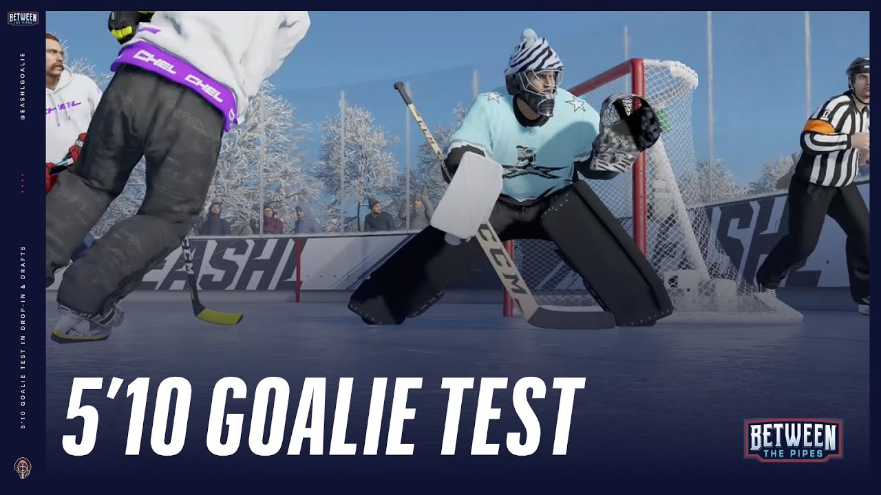 NHL 21 5'10 Goalie Test - Drop-in & Drafts Lobby - YouTube