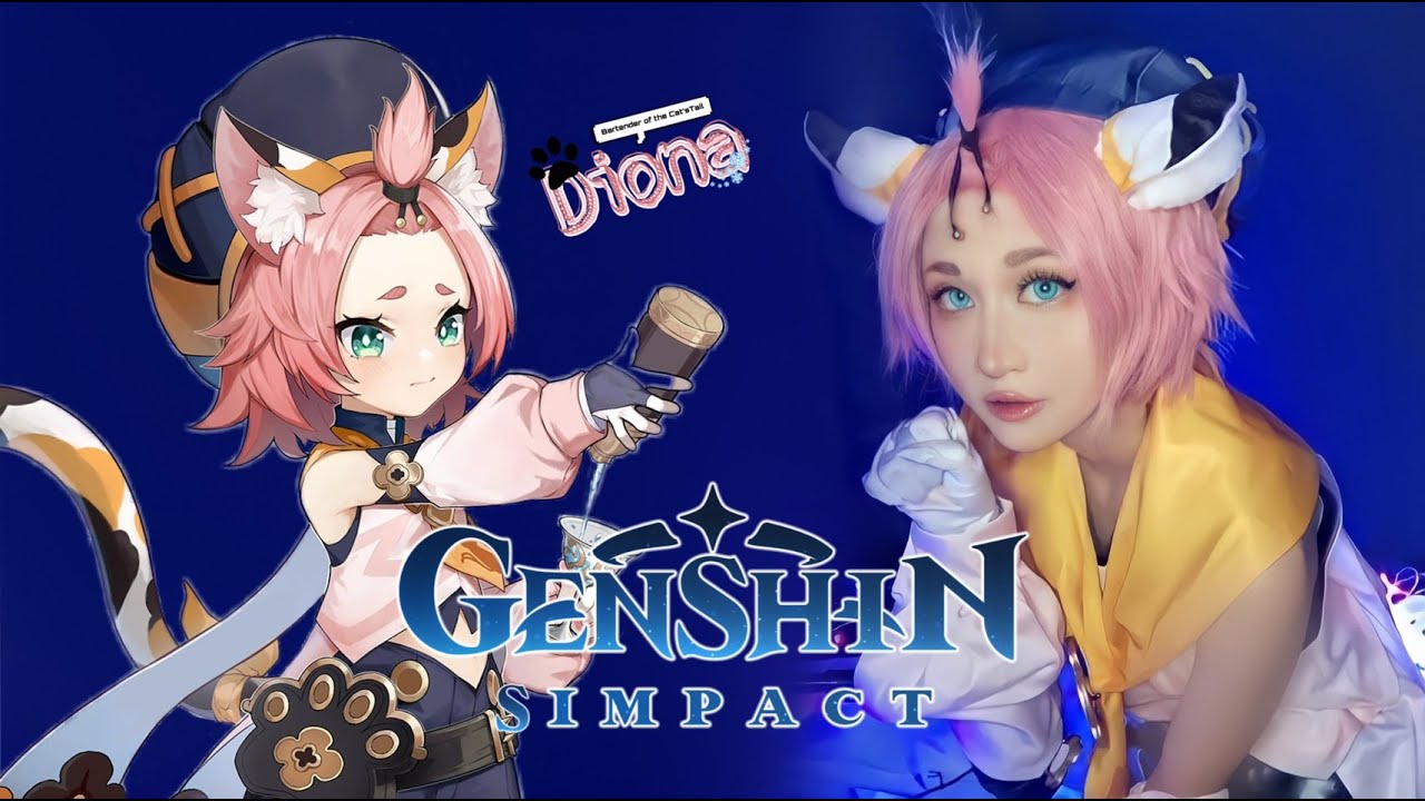 Diona [ Genshin Impact ] Makeup Tutorial by Irene01 ( Sub JP) - YouTube