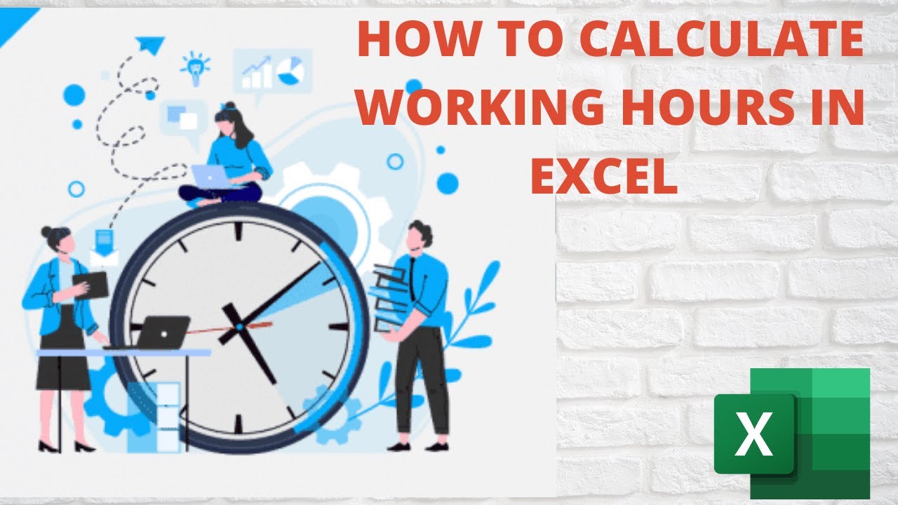 How To Calculate To Total Working Hours In Excel YouTube How To Calculate To Total Working Hours In Excel YouTube