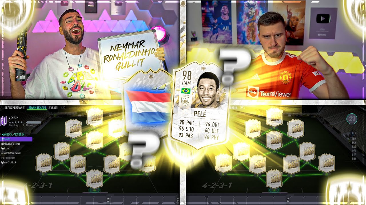 FIFA 22: RANDOM PRIME ICON PACK Squad Builder Battle ☠️☠️ IamTabak vs ...