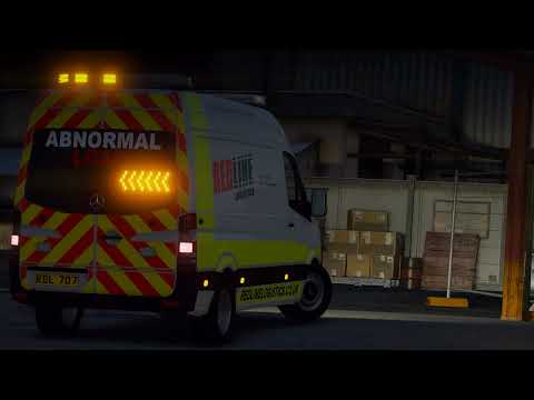 REDLINE - Wide Load Escort Mercedes-Benz Sprinter - YouTube