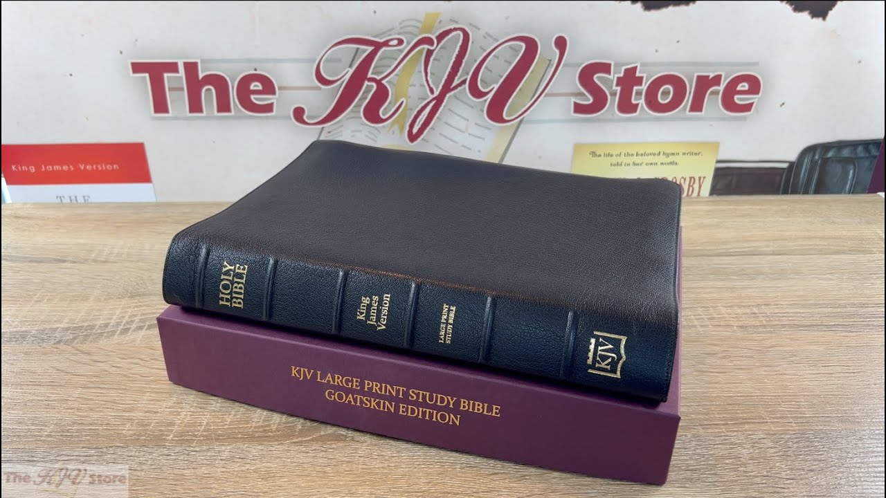 KJV Classic Large Print Study Bible (With C. I. Scofield Notes ...