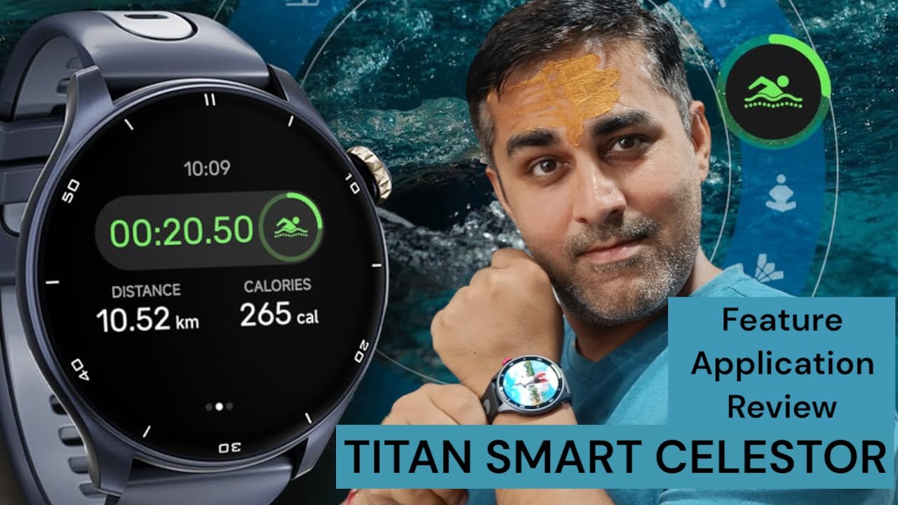 Titan Smart Celestor New Launch Smart Watch Review | Titan Smart Watch ...