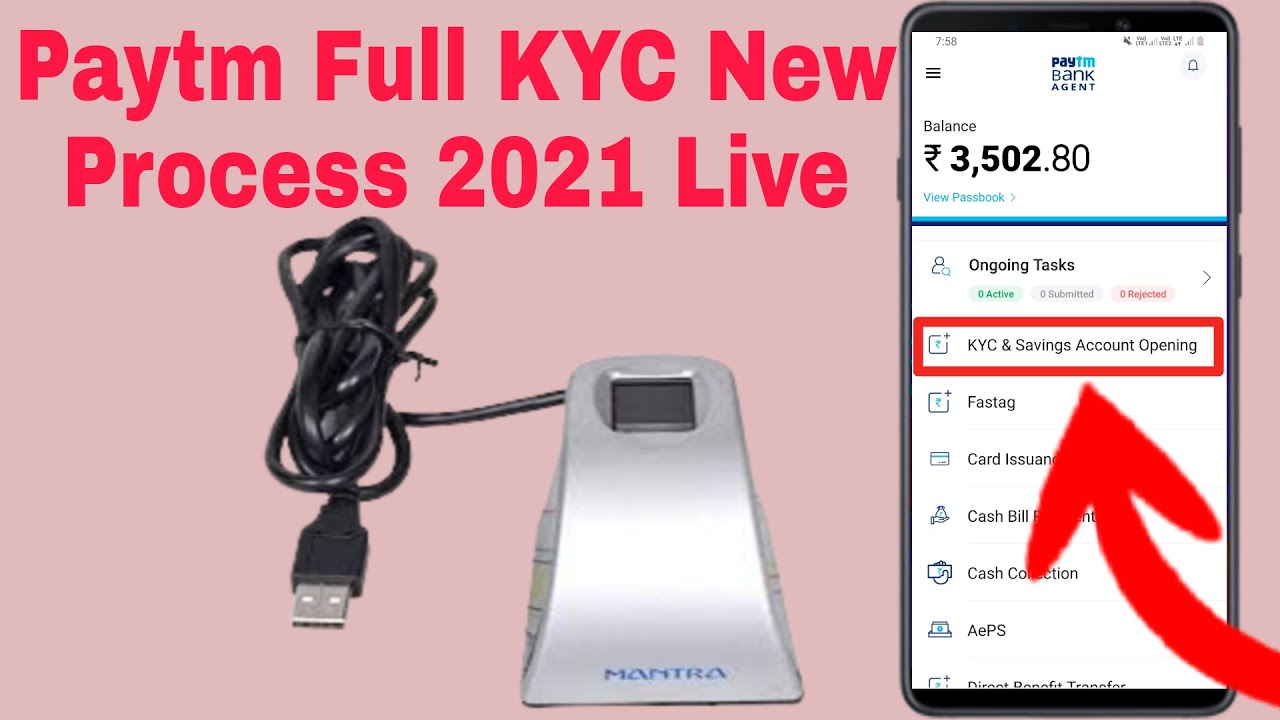 Paytm Full KYC New Process 2021 || Paytm Full KYC Kaise Kare Agent ...