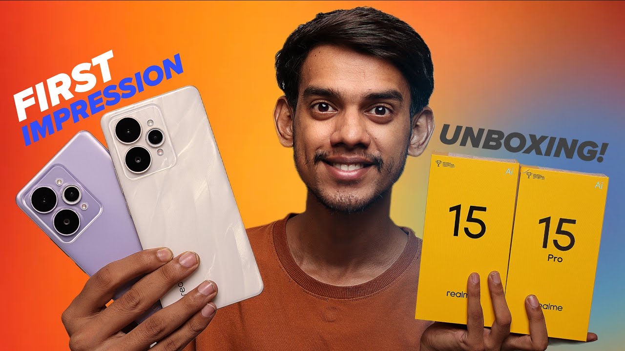 Exclusive Realme 15 & Realme 15 Pro Unboxing & Quick Review! - YouTube