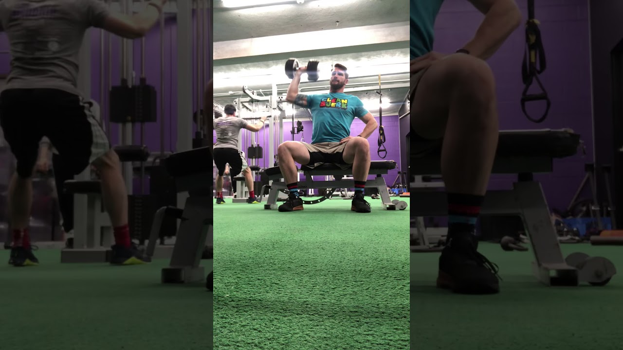 Seated on Bench SA DB Press - YouTube