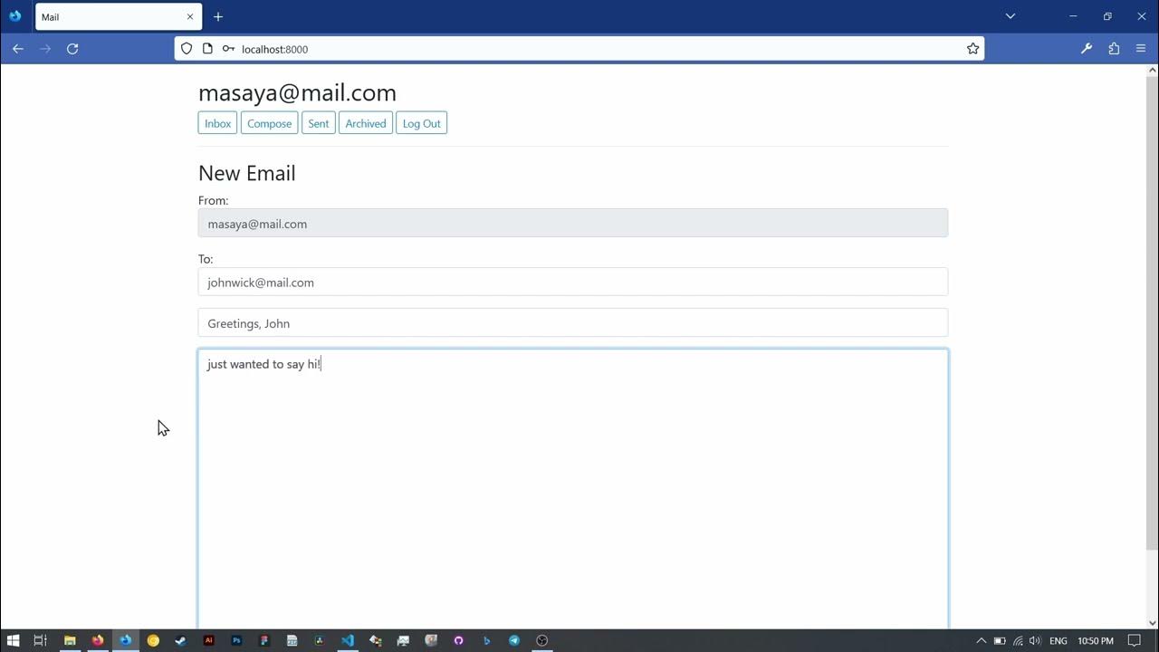 CS50 Web Programming - Mail - YouTube