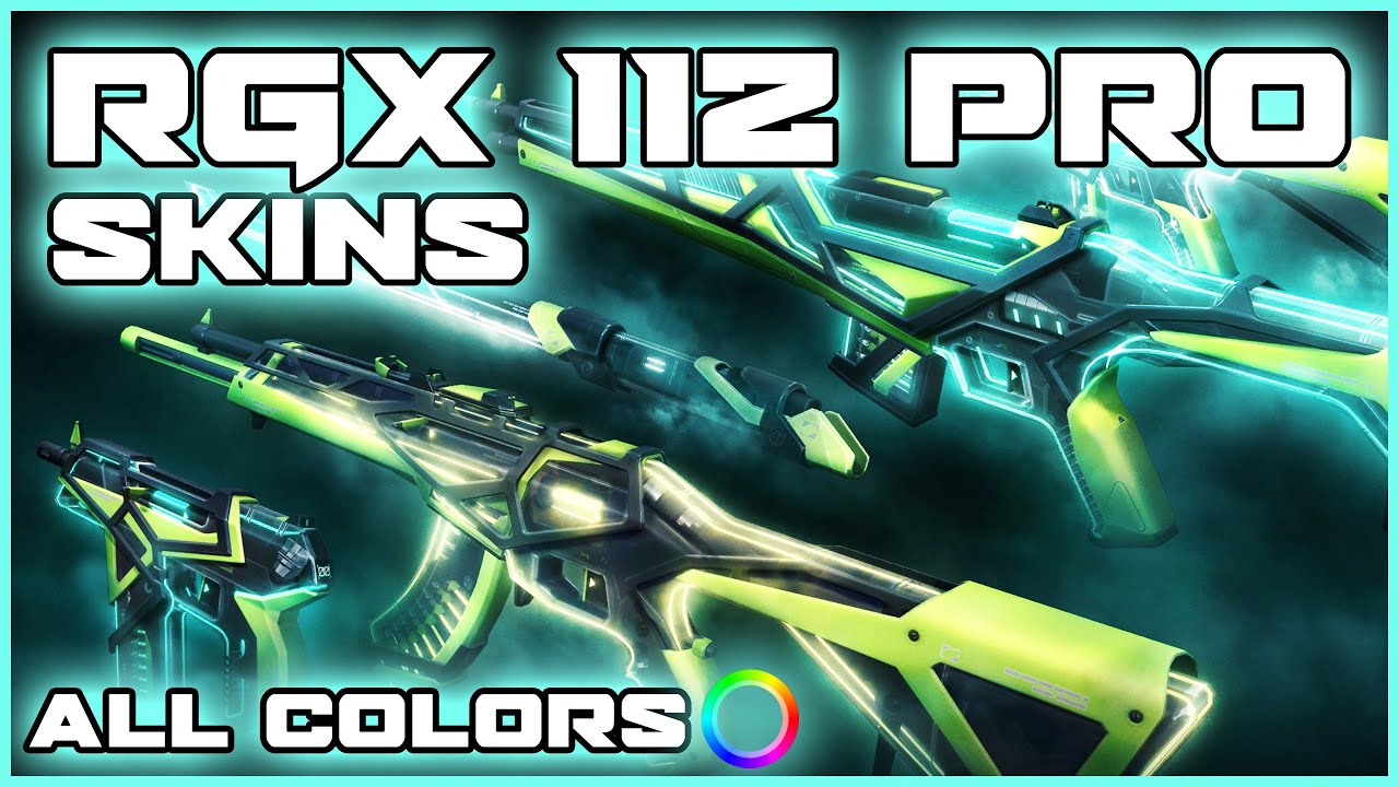 VALORANT RGX 11Z PRO SKINS BUNDLE (ALL COLORS) | New Skin Collection ...
