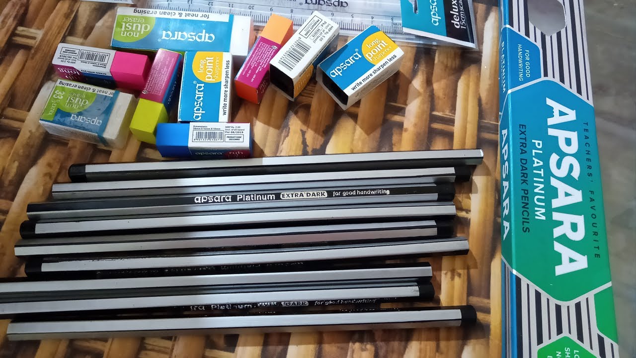 Apsara Kit | Pencil Kit | Unboxing Video Price 99 - YouTube